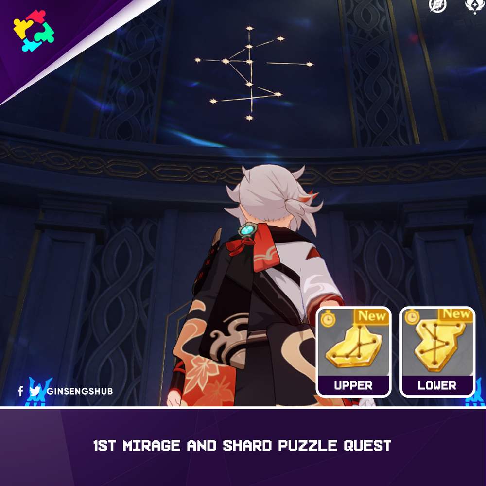 [v2.8] Mona's Domain: Mirage & Astral Shard Puzzles Genshin Impact ...