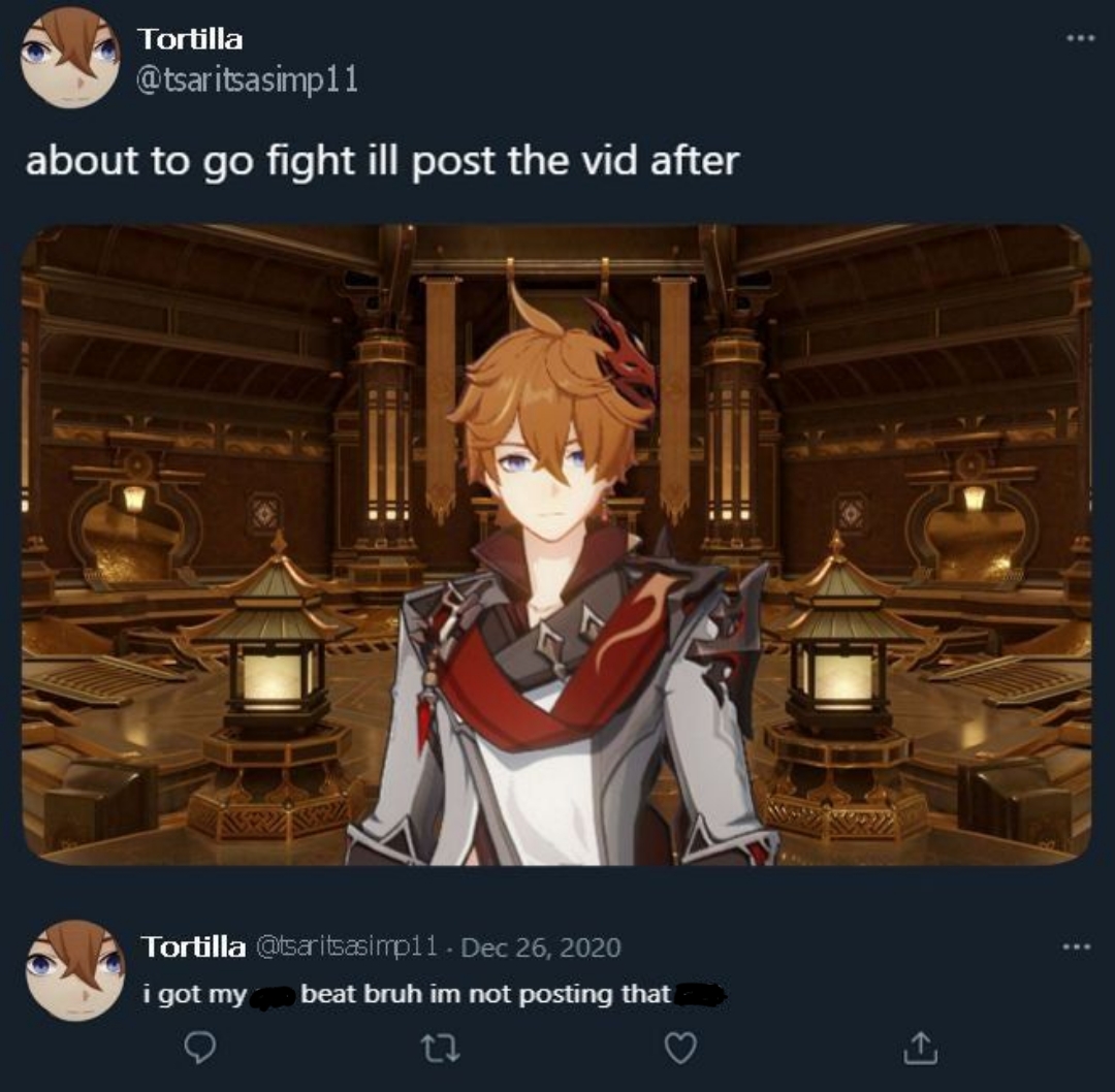 childe's fight Genshin Impact | HoYoLAB