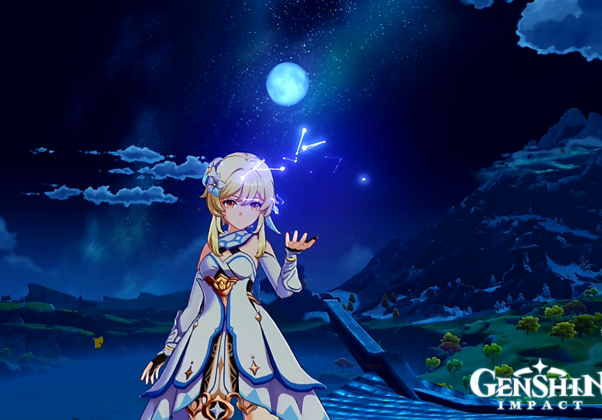 The moon Genshin Impact | HoYoLAB