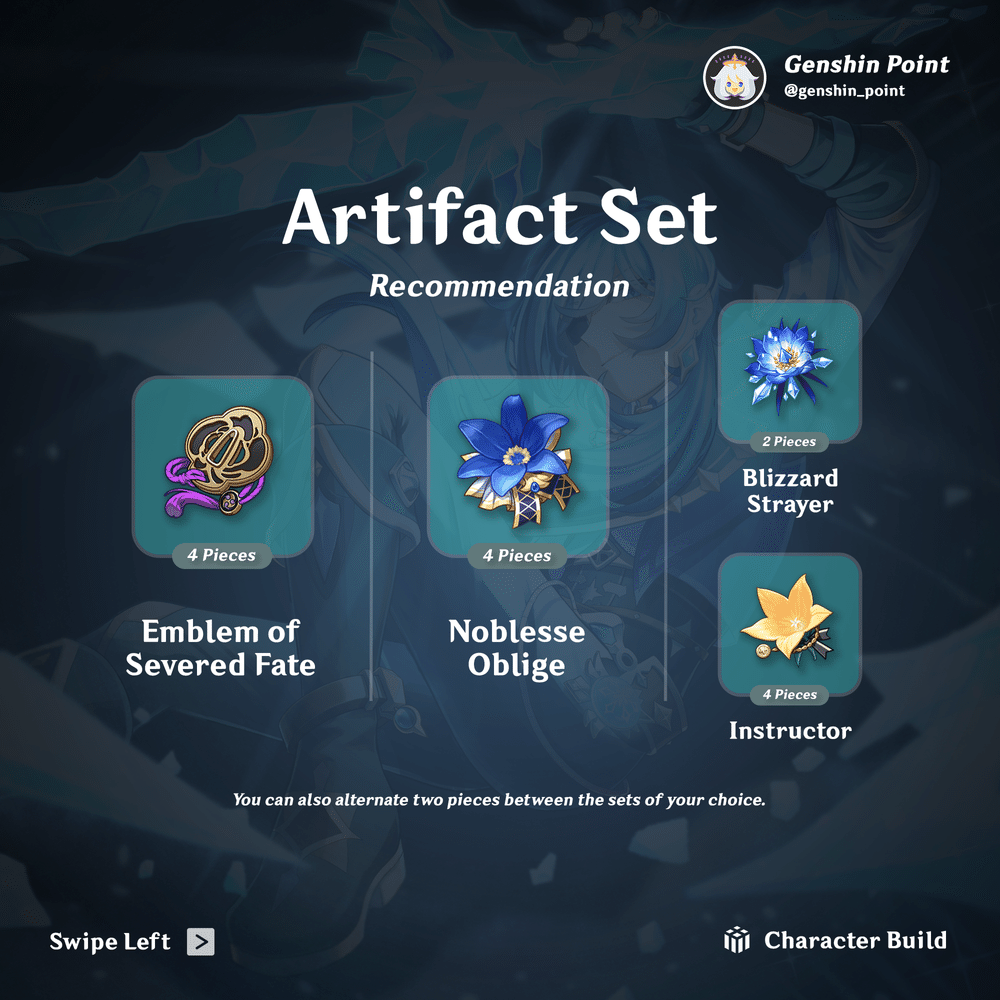 Kaeya - Burst Support Build Genshin Impact | HoYoLAB