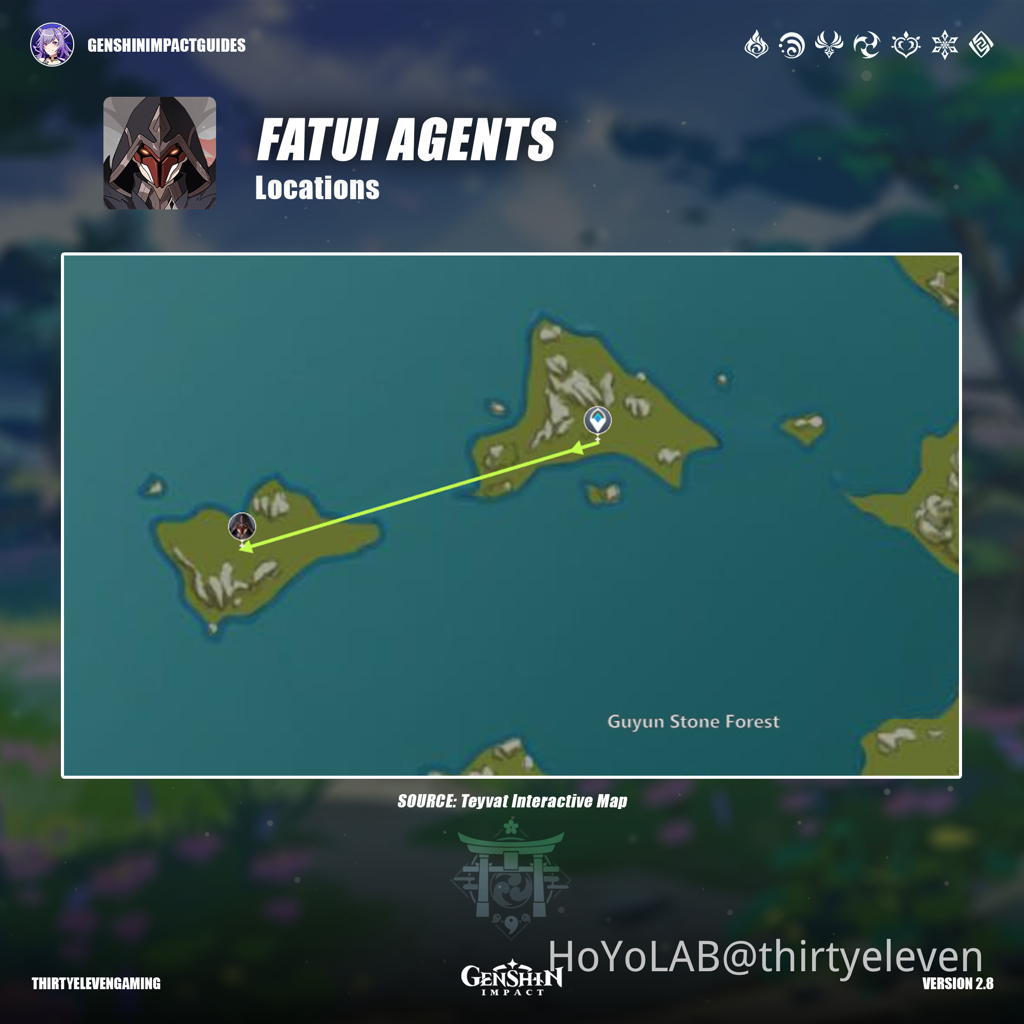 Fatui Agents Farming Routes | Genshin Impact | HoYoLAB