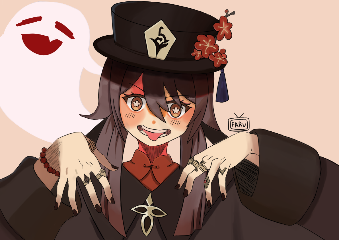 Hu Tao with Toilet bound Hanako kun inspired Genshin Impact | HoYoLAB