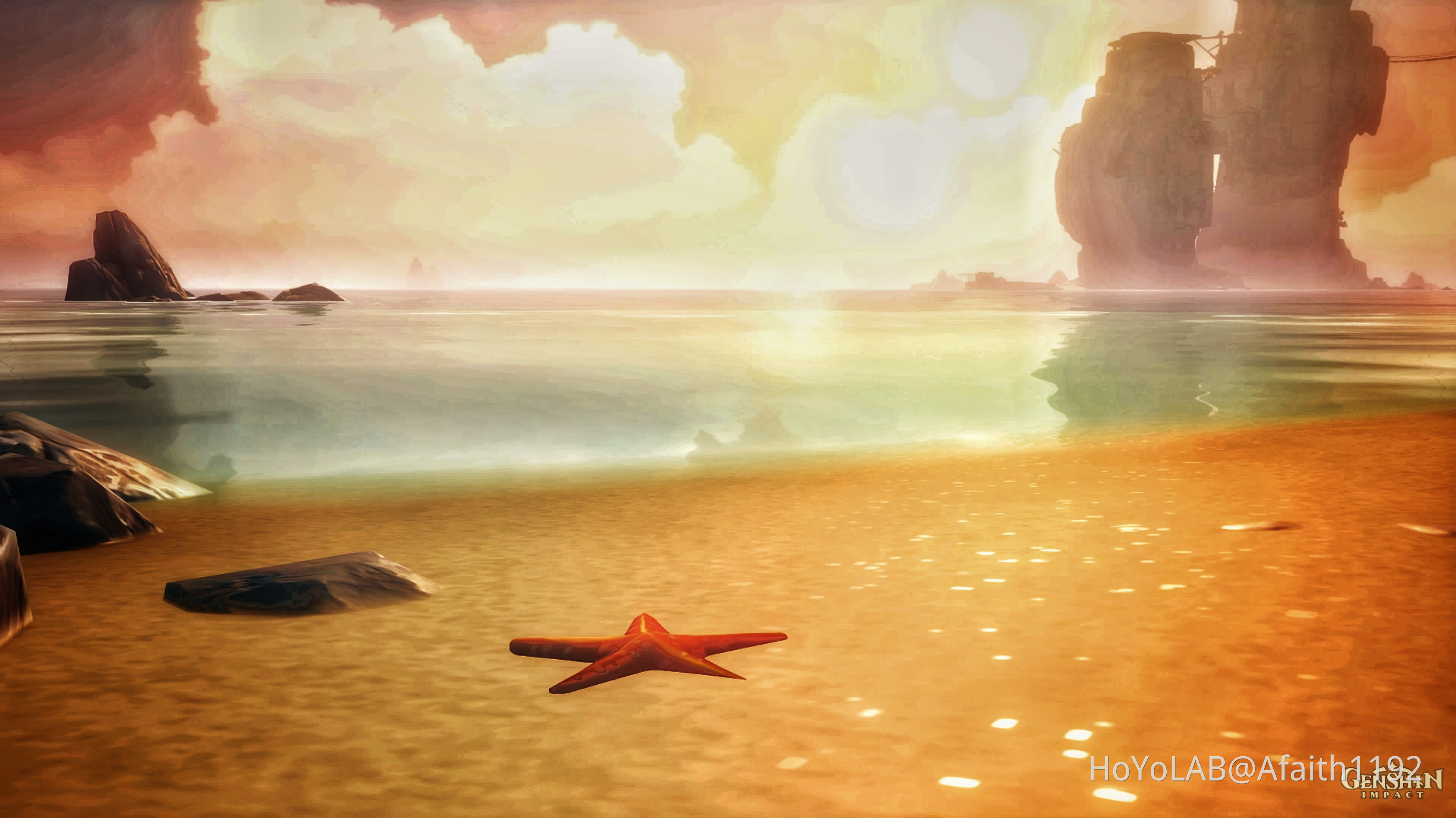 The sound of waves Genshin Impact | HoYoLAB