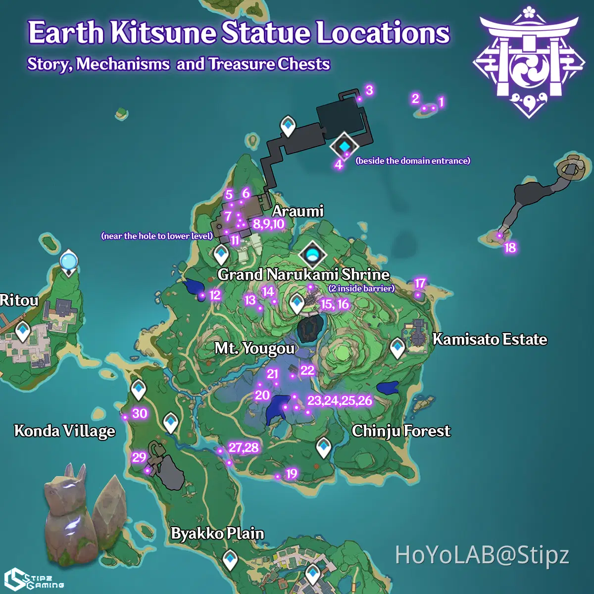 [GUIDE] Narukami Island Genshin Impact | HoYoLAB