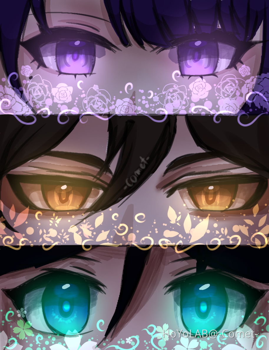 Archon Eyes - genshin impact Genshin Impact | HoYoLAB