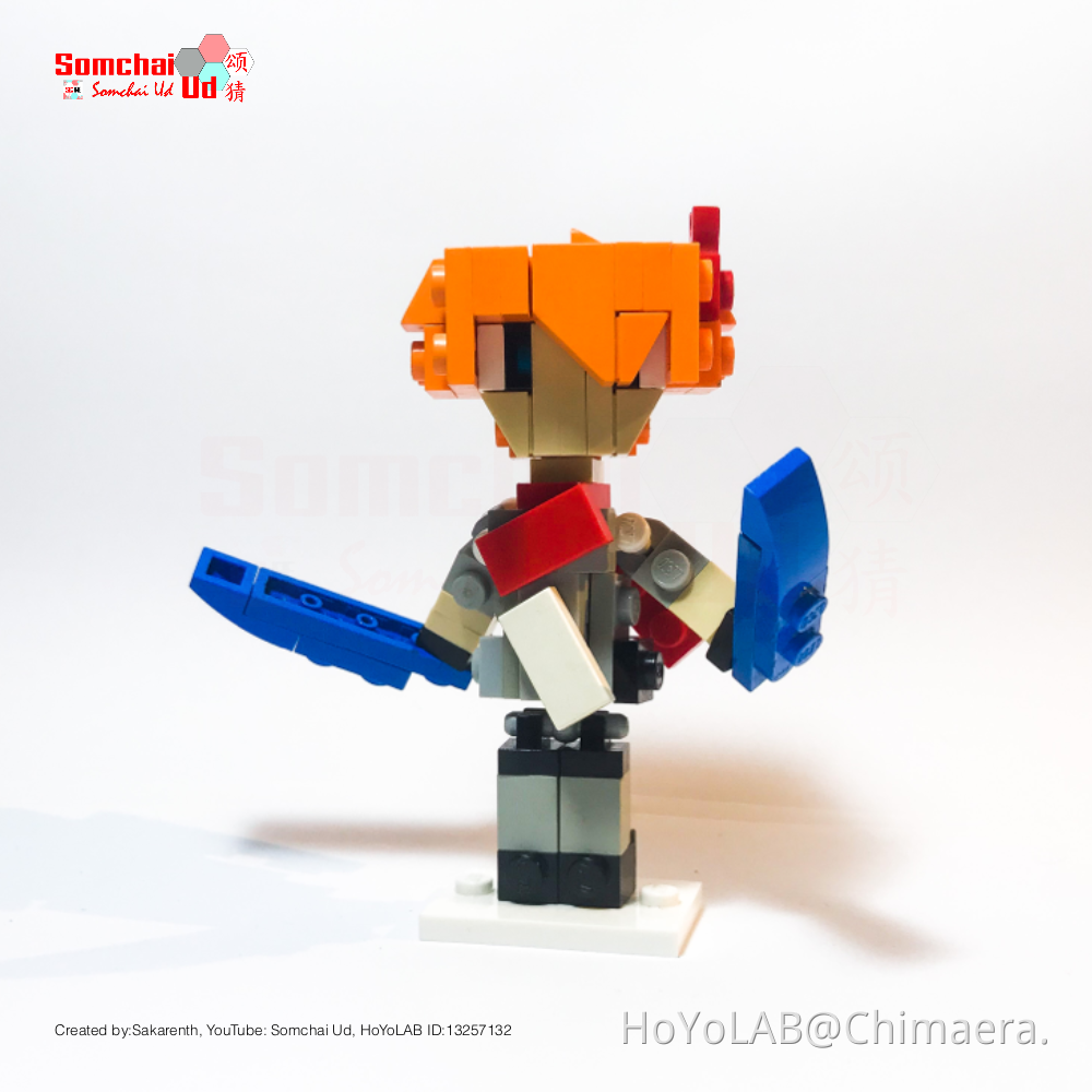More details of my LEGO Tartaglia Chibi~ Genshin Impact | HoYoLAB