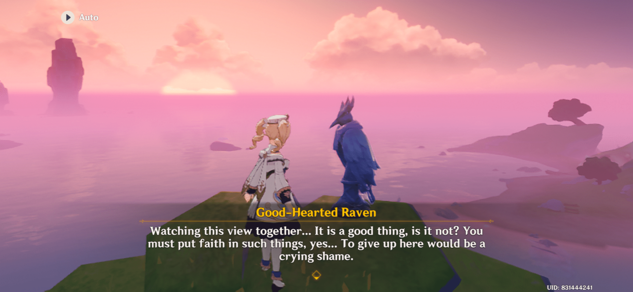 Thank you good hearted raven Genshin Impact | HoYoLAB