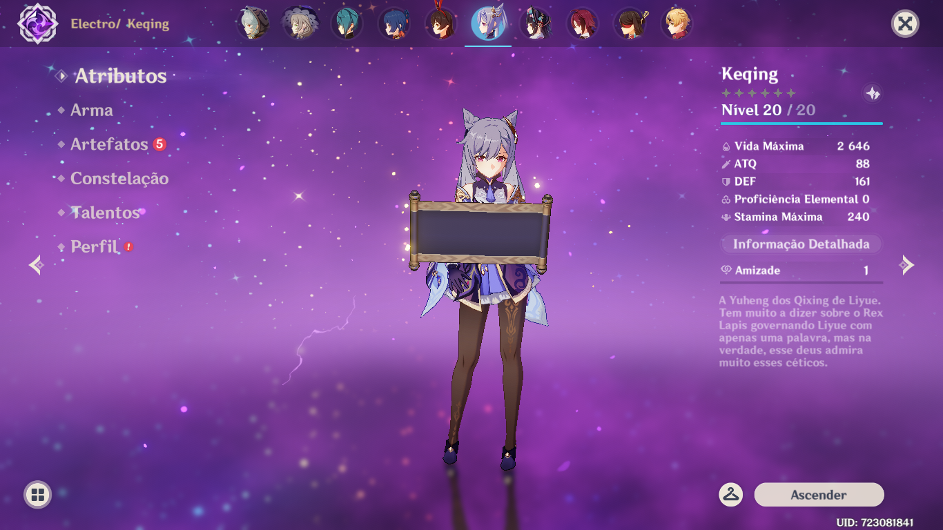 Why is my klee named "Keqing" Genshin Impact | HoYoLAB