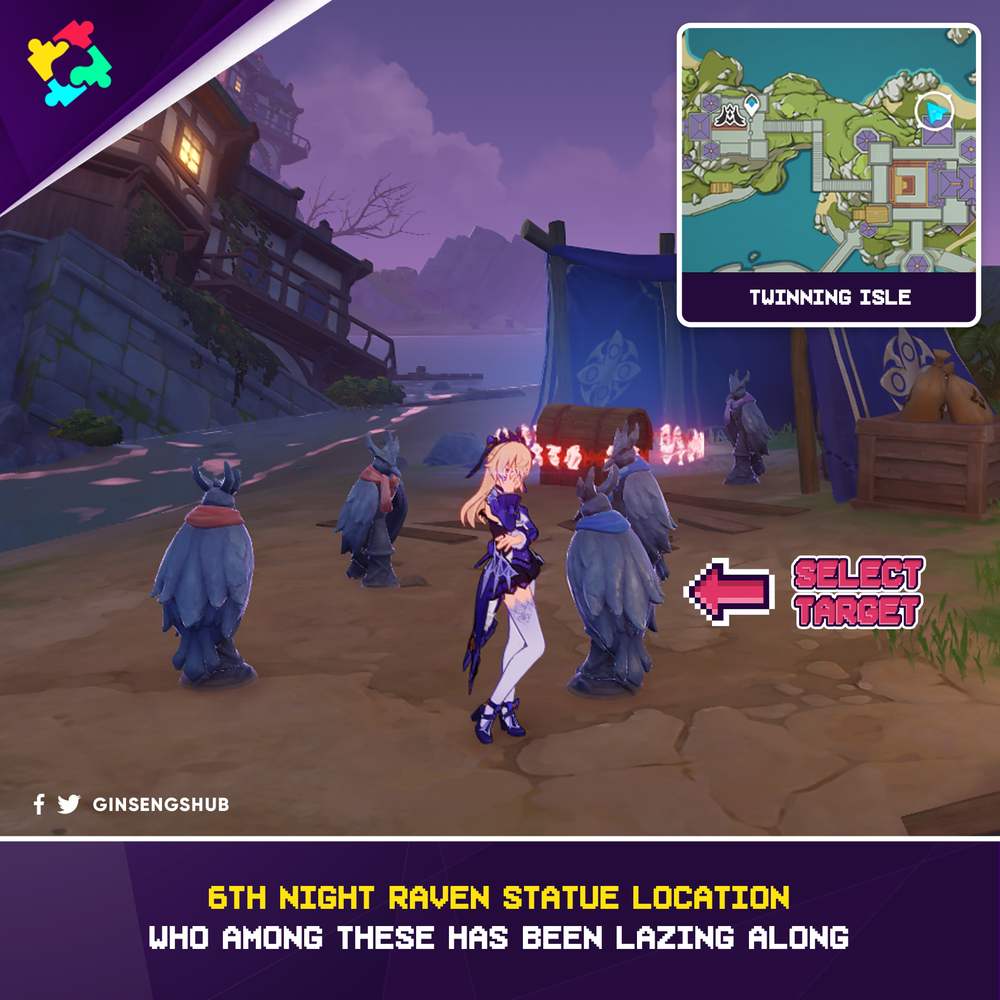 [v2.8] ALL NIGHT RAVEN PUZZLES Genshin Impact | HoYoLAB