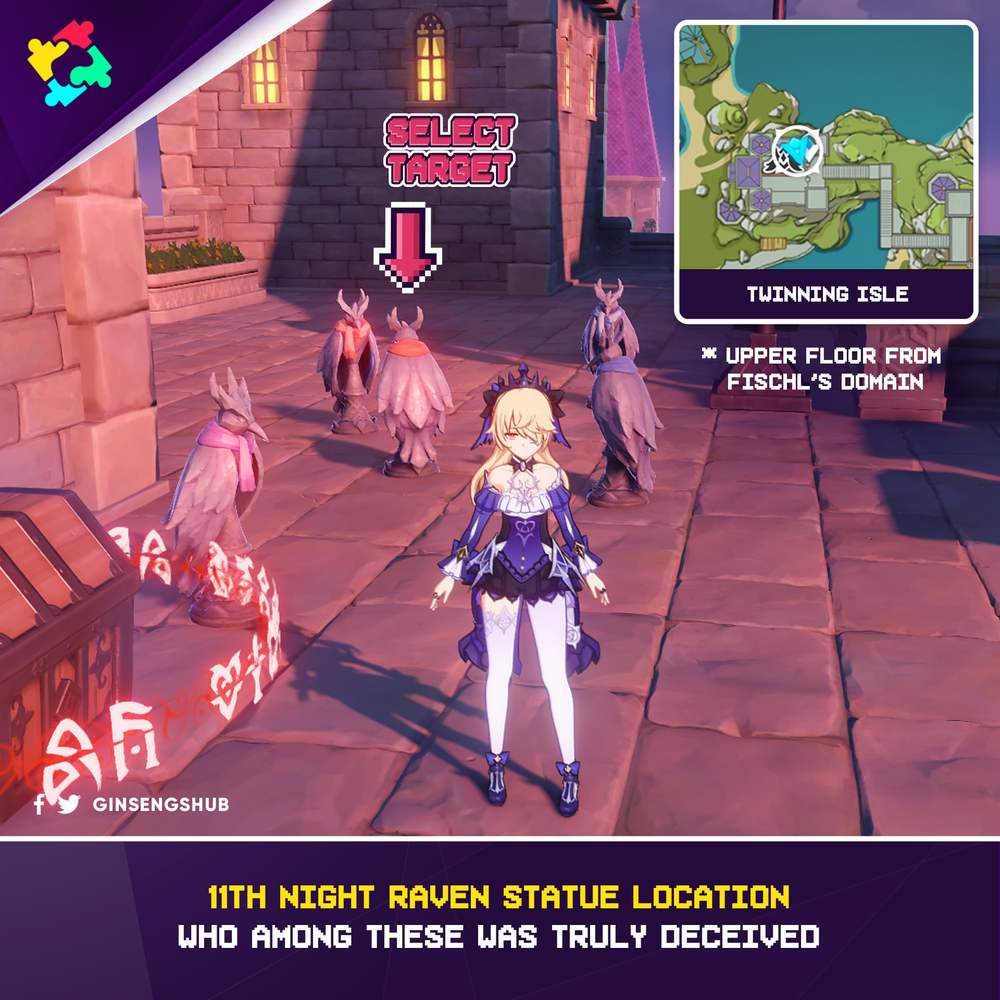 [v2.8] ALL NIGHT RAVEN PUZZLES Genshin Impact | HoYoLAB