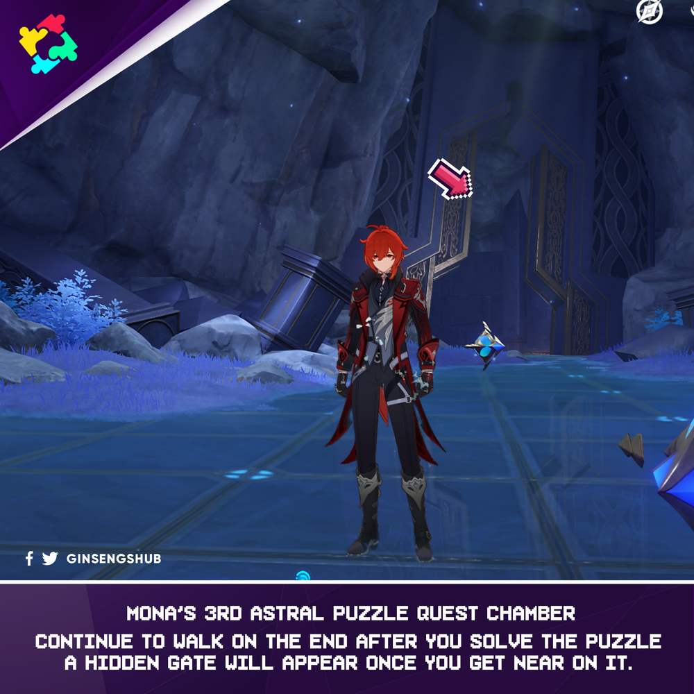 [v2.8] Mona's Domain: Mirage & Astral Shard Puzzles Genshin Impact ...