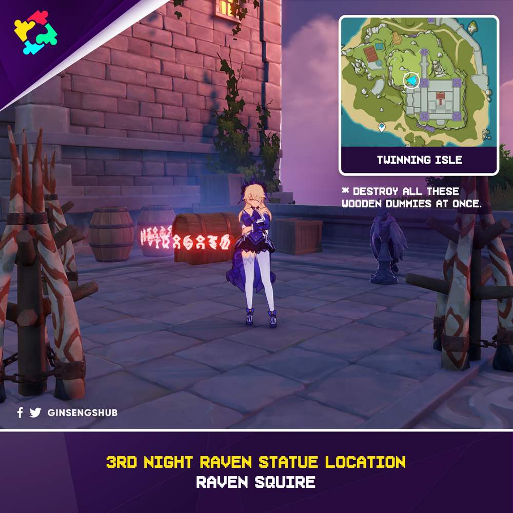 [v2.8] ALL NIGHT RAVEN PUZZLES Genshin Impact | HoYoLAB