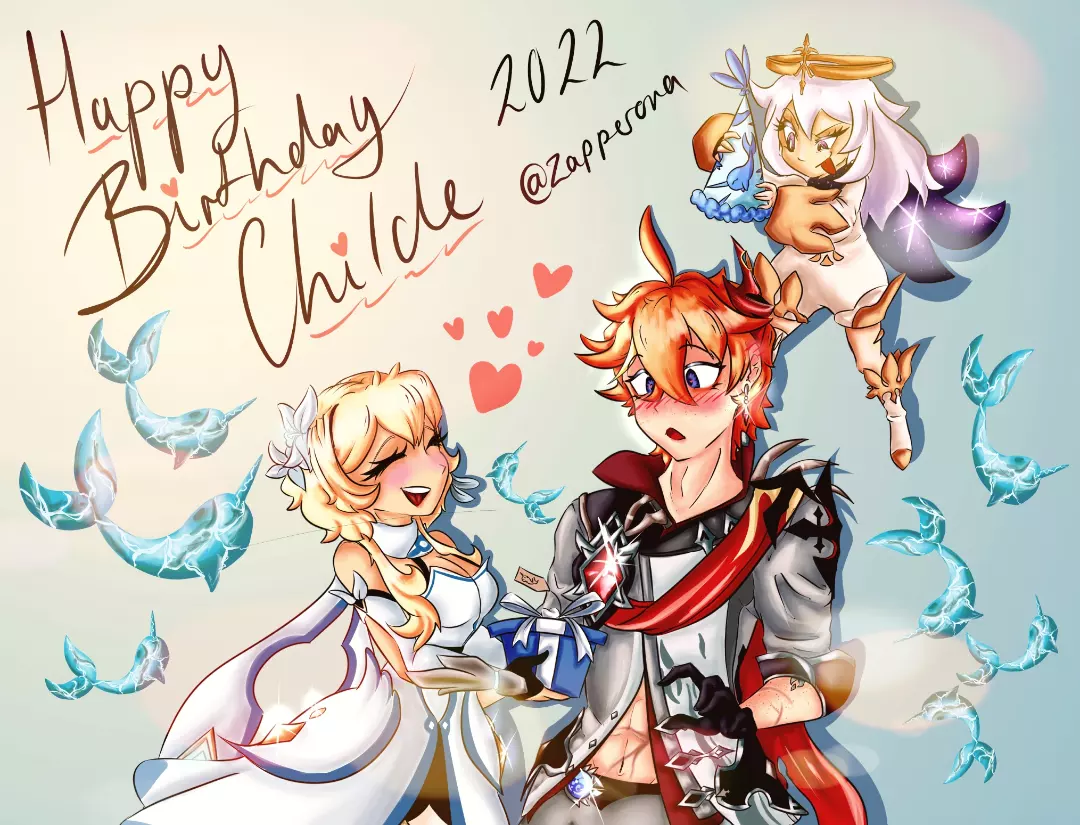 Happy Birthday Childe! Genshin Impact | HoYoLAB