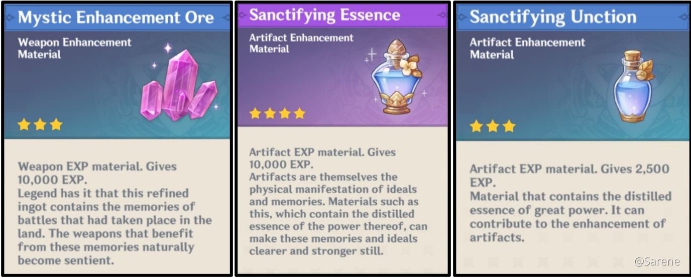 So why is it Sanctifying Essence and Unction not part of quest/chest ...