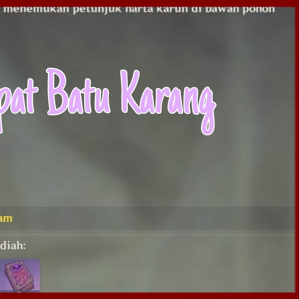 [V2.8] Hidden World Quest : Harta Karun Empat Batu Karang | 160 Primogems | Genshin Impact | HoYoLAB