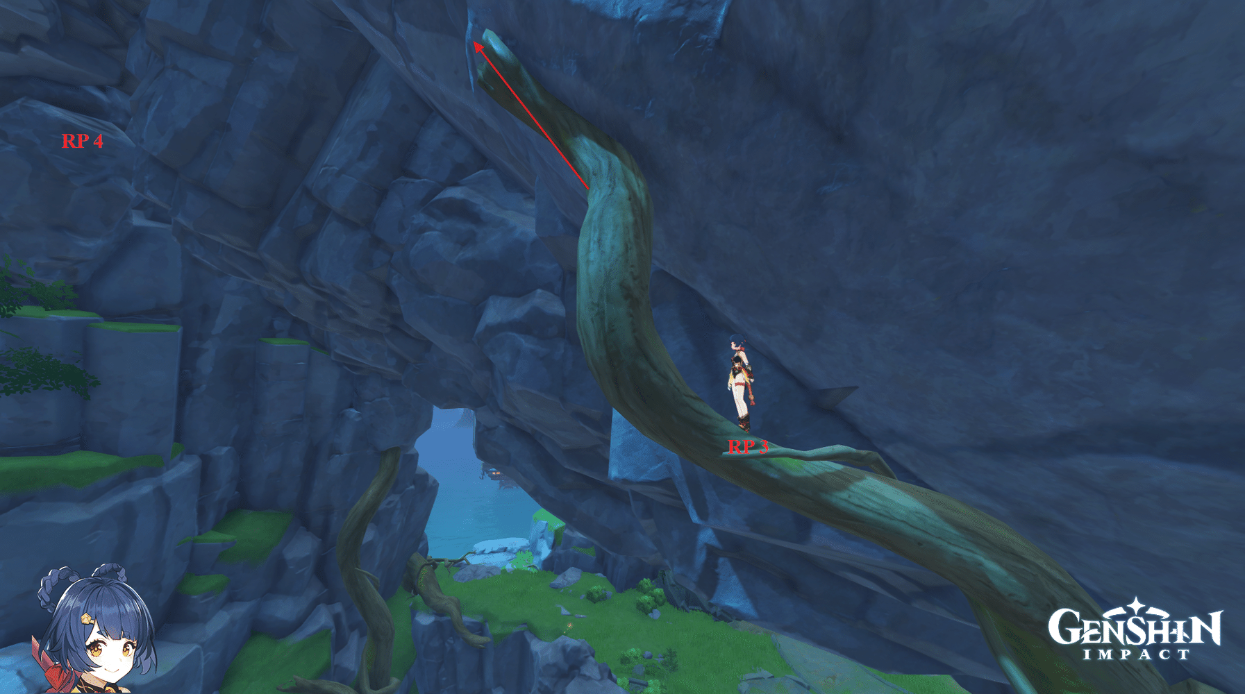 [Version 2.8] Liyue - Climbing Route and Riddle Collection Genshin ...