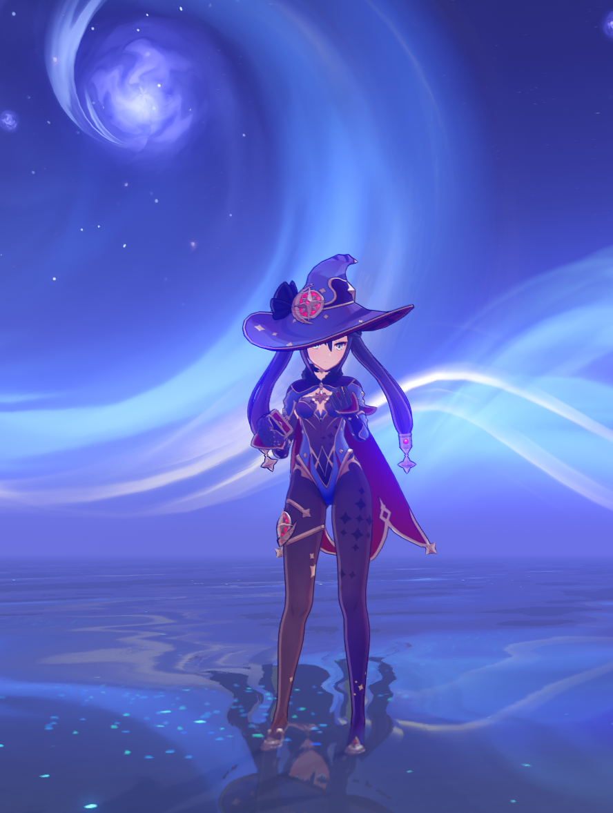 Mona is still poor even in her own world Genshin Impact | HoYoLAB