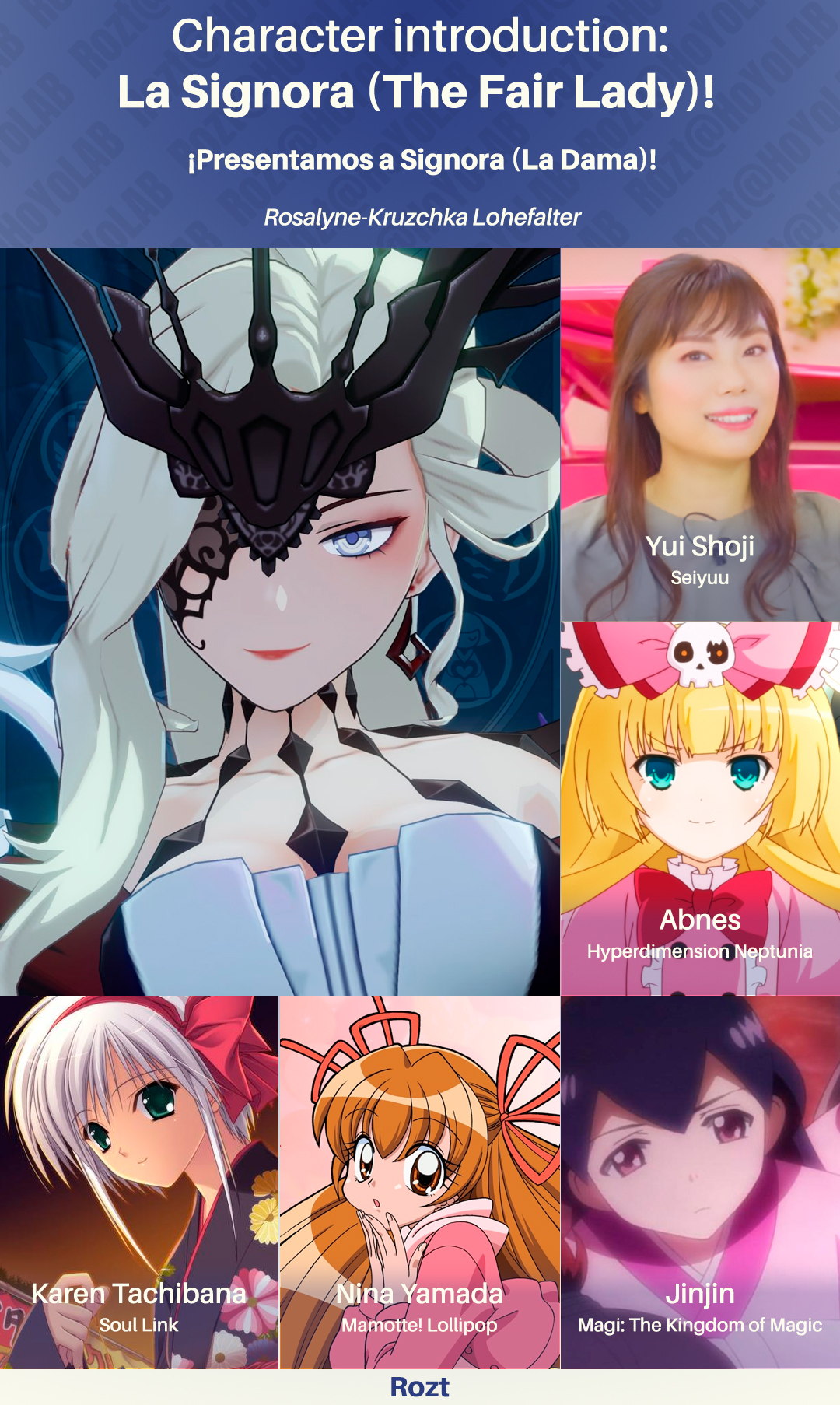 Character introduction: La Signora! / ¡Les presento a Signora y algunos ...