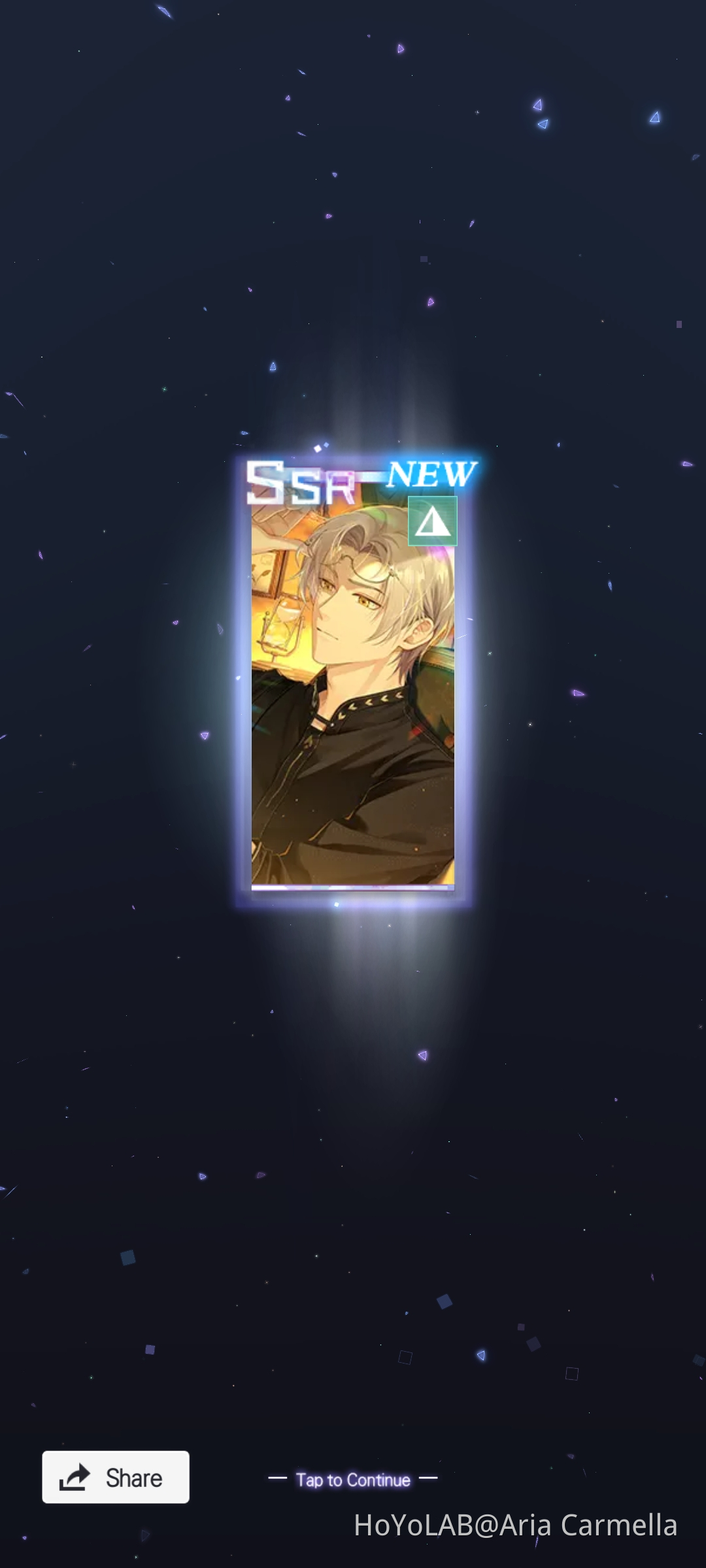 Vyn's 1st Anniversary Card Tears of Themis | HoYoLAB