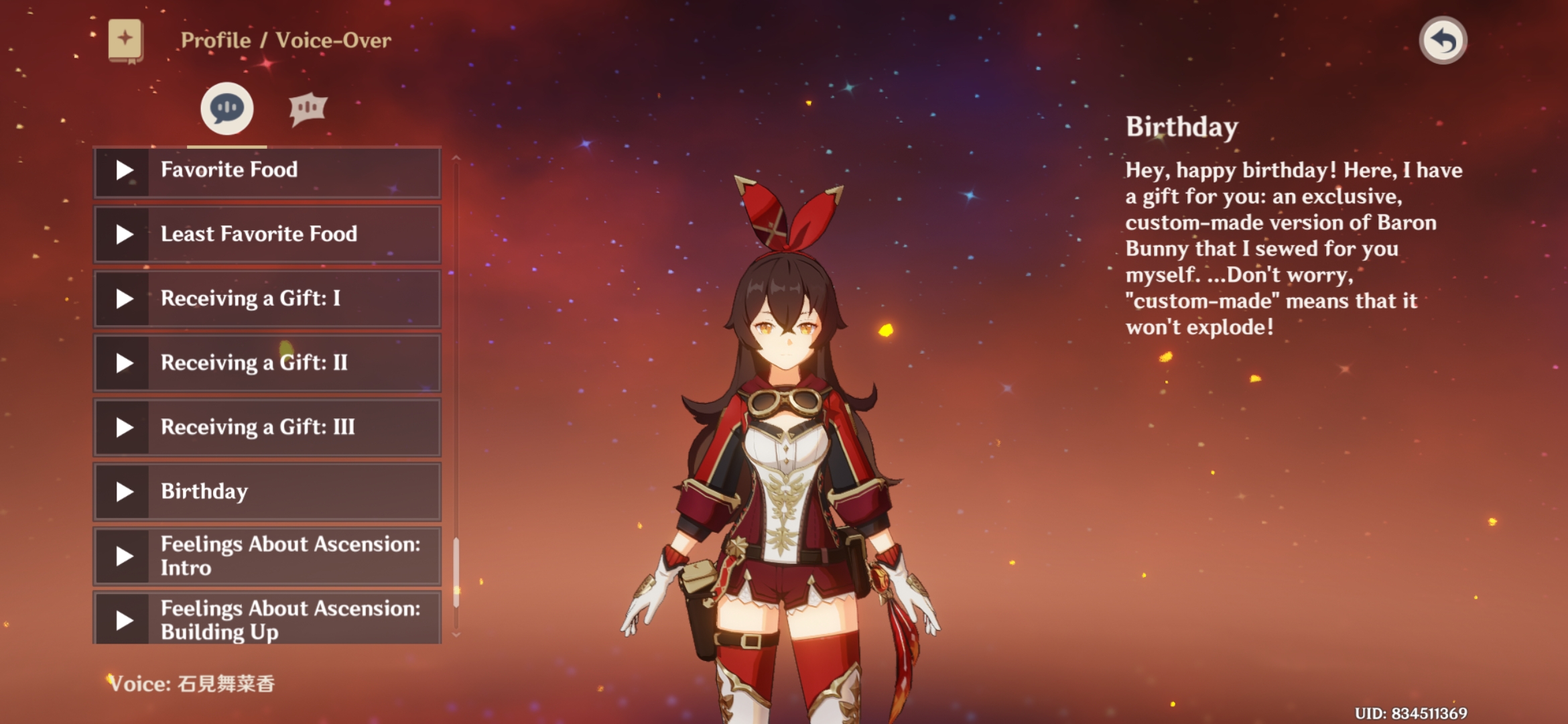 I want a custom-made Baron Bunny Genshin Impact | HoYoLAB