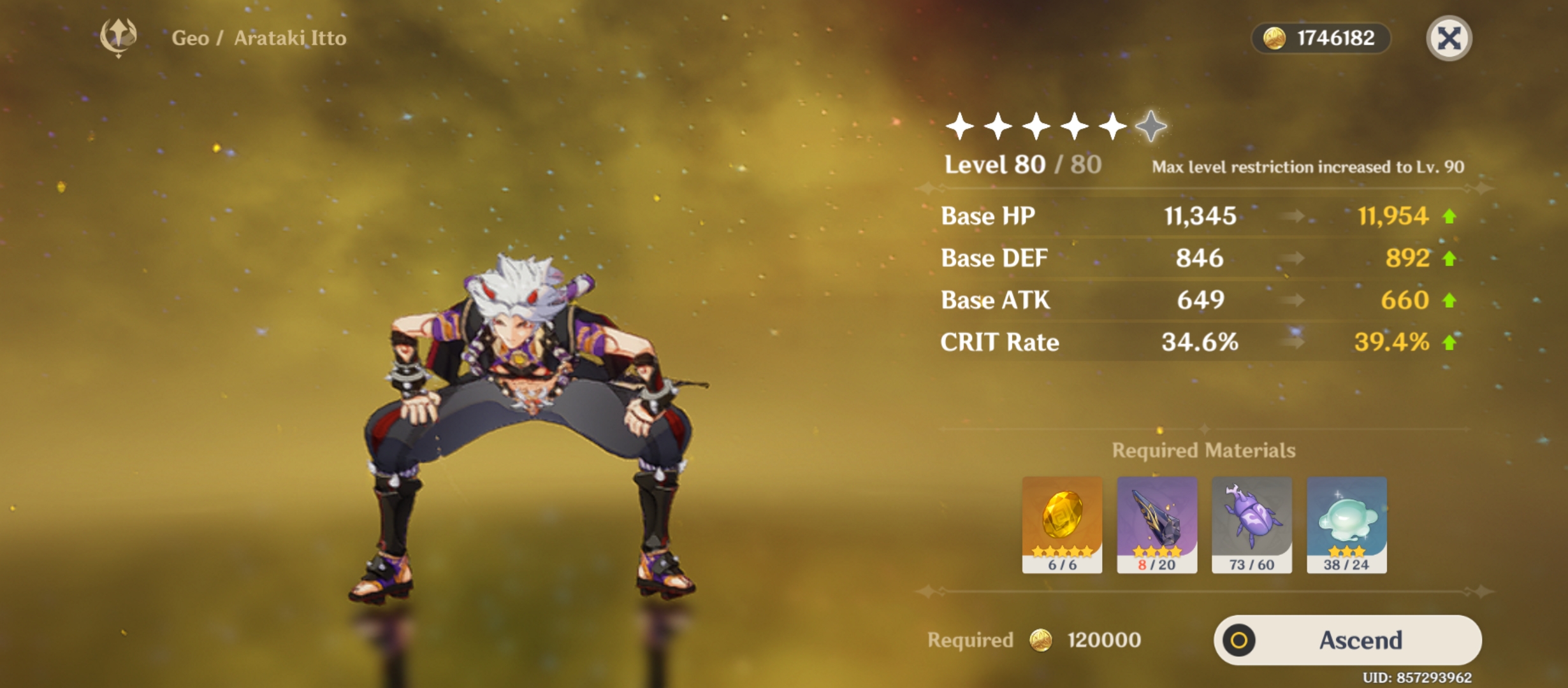 FIGHTING THE GOLDEN WOLF LORD IS SLOW AND PAIN FOR ME :( Genshin Impact ...
