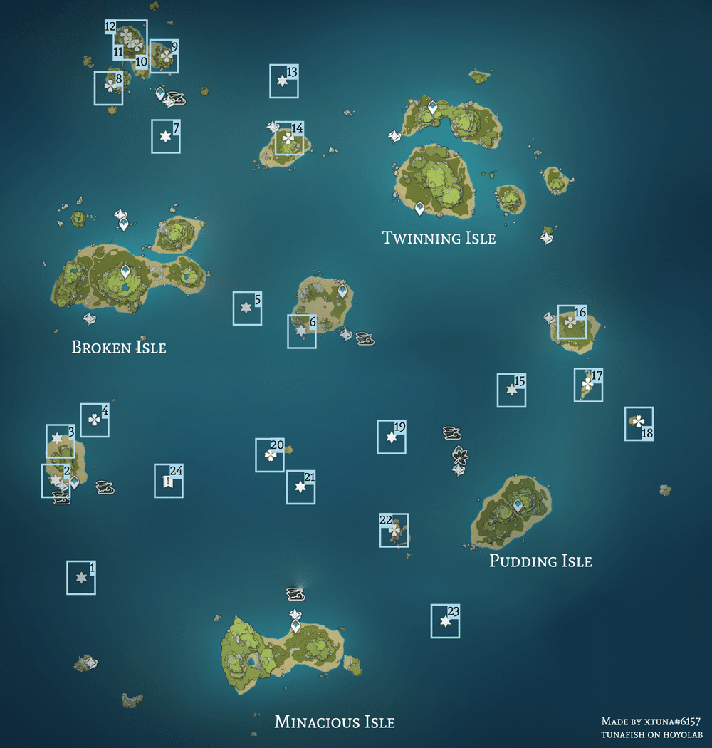 [Version 2.8] Summer Fantasia - Golden Apple Archipelago Day 1 Chests ...