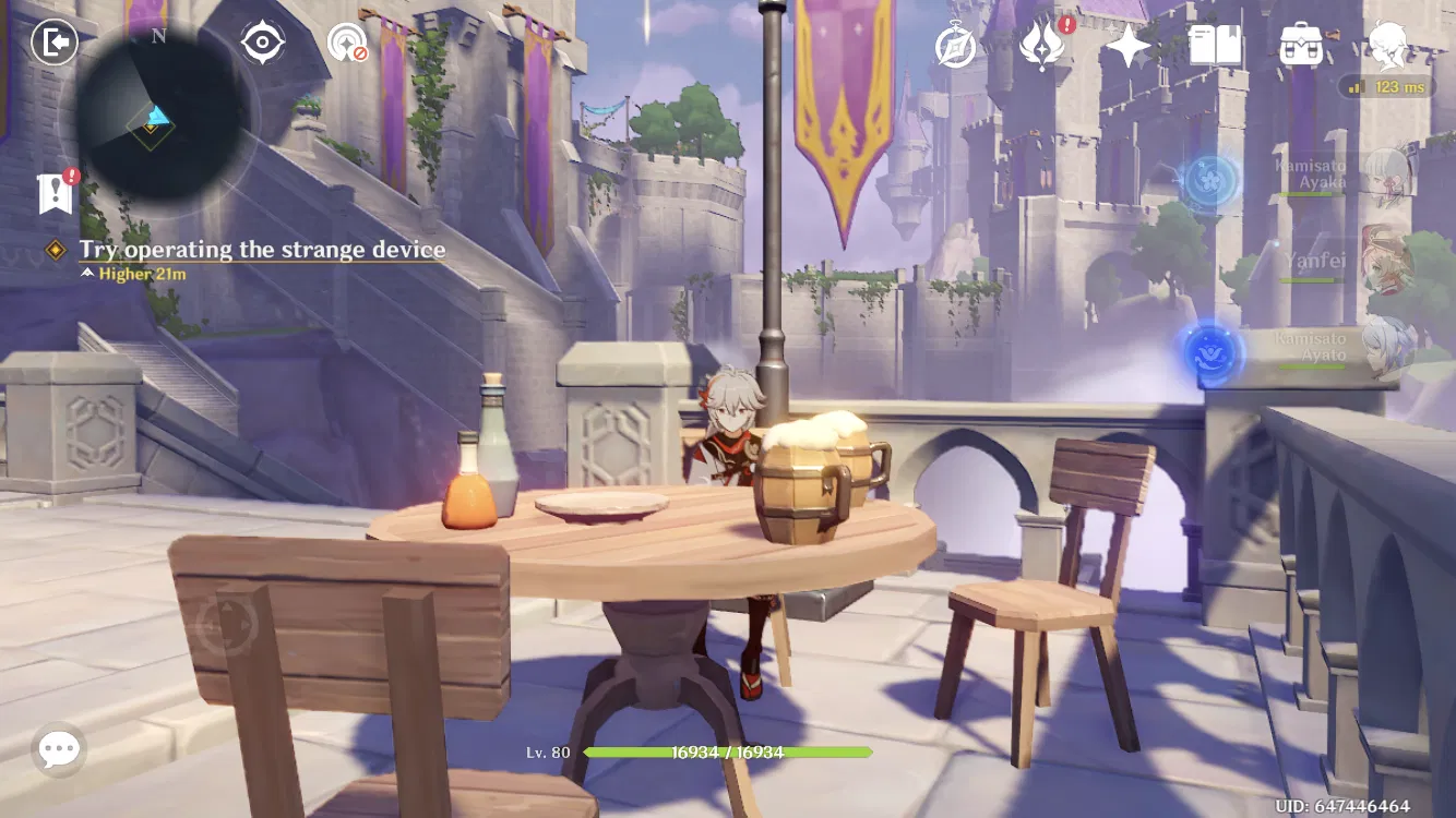 Places to sit in Fischl’s castle Genshin Impact | HoYoLAB