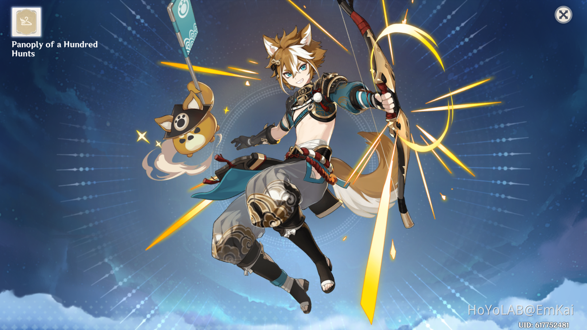 Gorou Archive card Genshin Impact | HoYoLAB