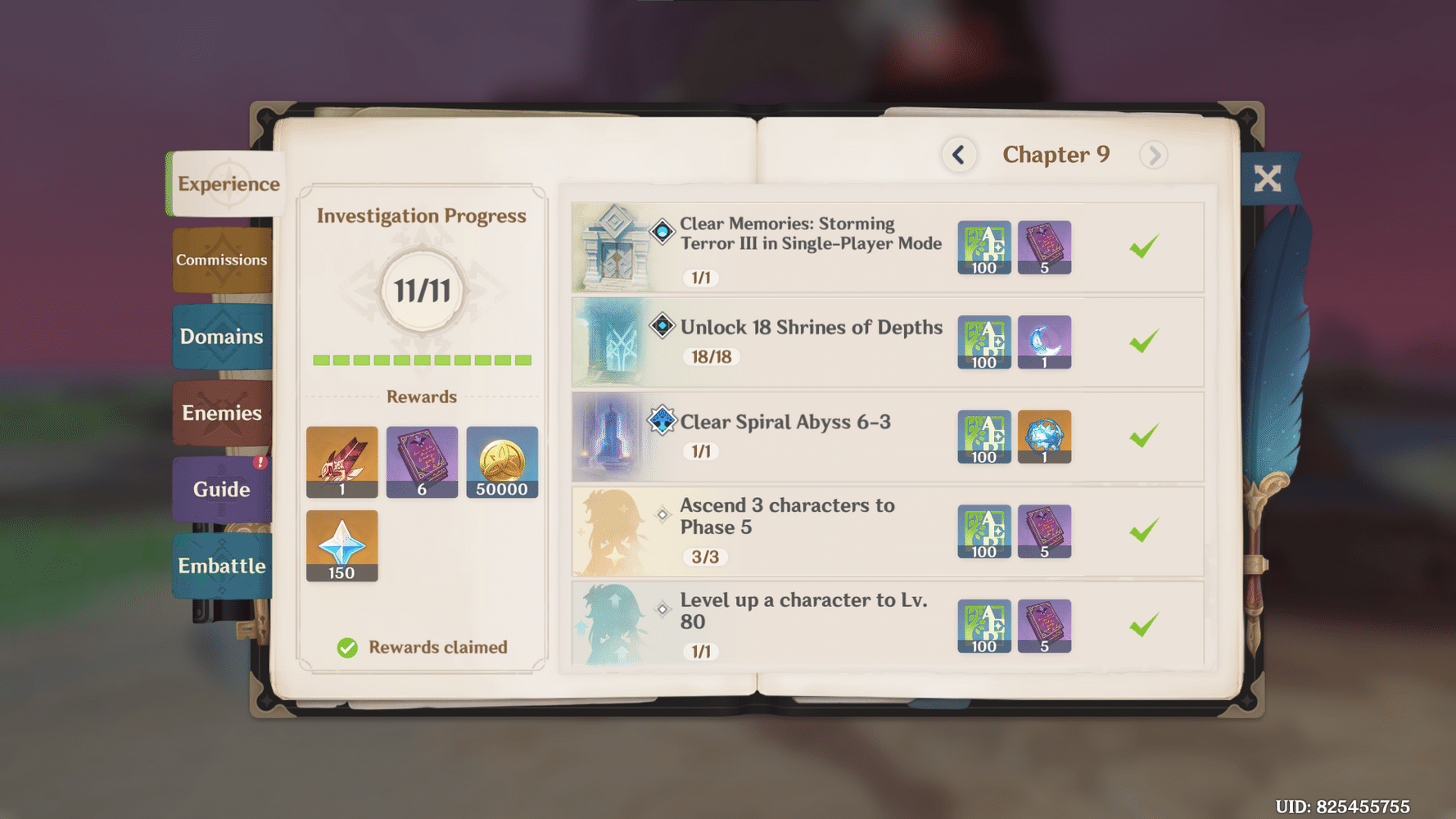 Genshin Starter Guide: Adventurer's Handbook, The Inventory, and the ...