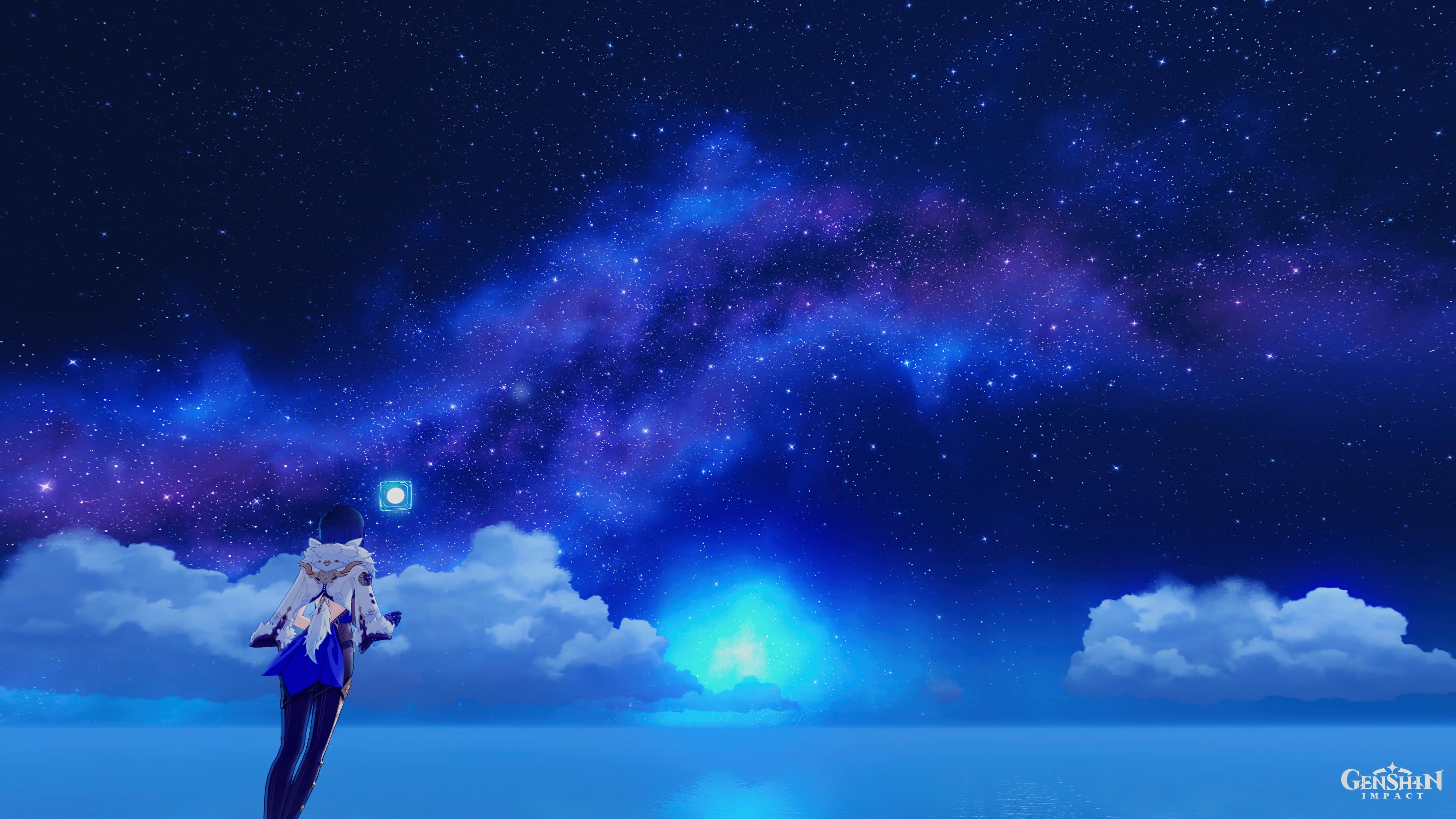 Night sky Genshin Impact | HoYoLAB
