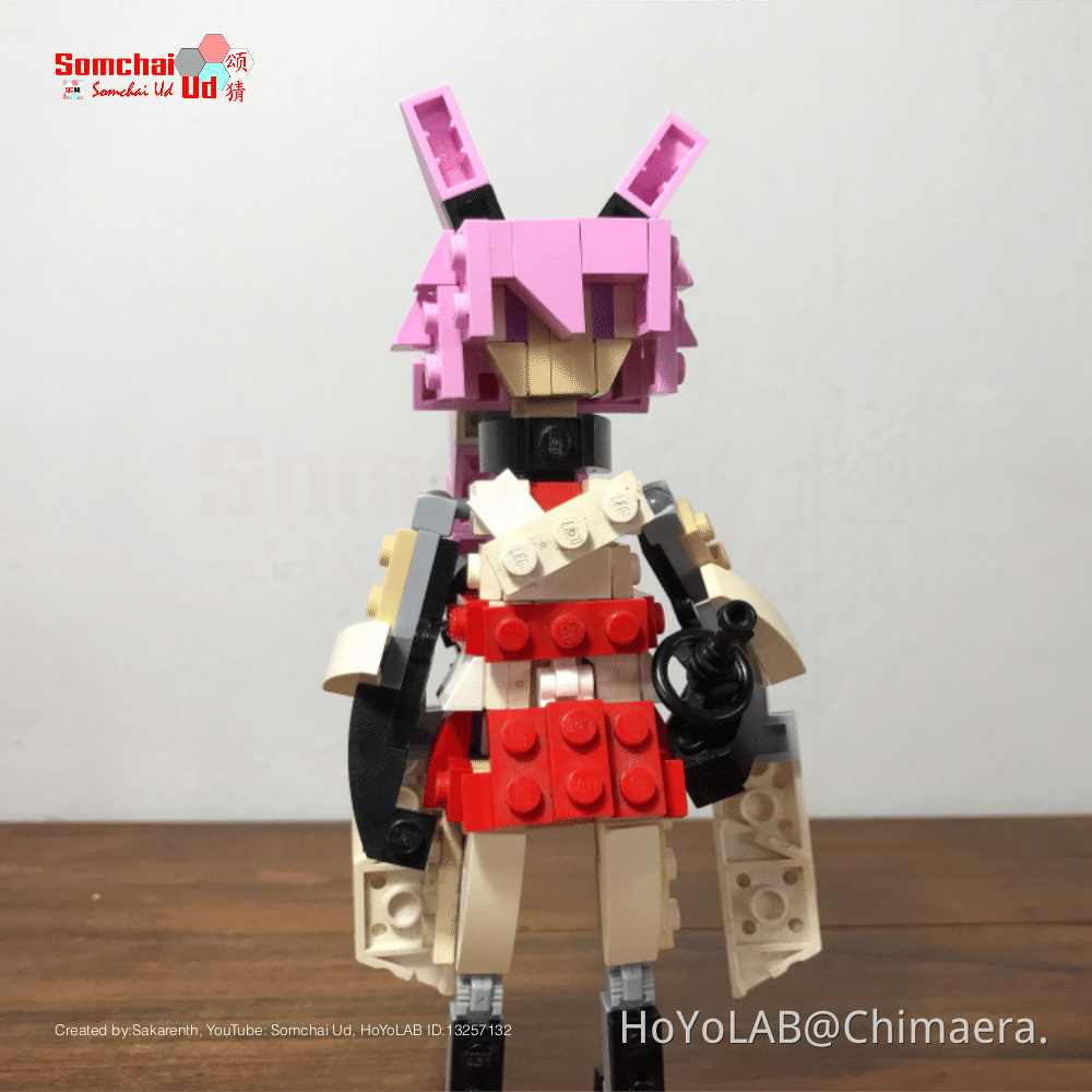 My LEGO Yae Sakura (Gyakushinn Miko) Figure MOC~ Honkai Impact 3rd ...