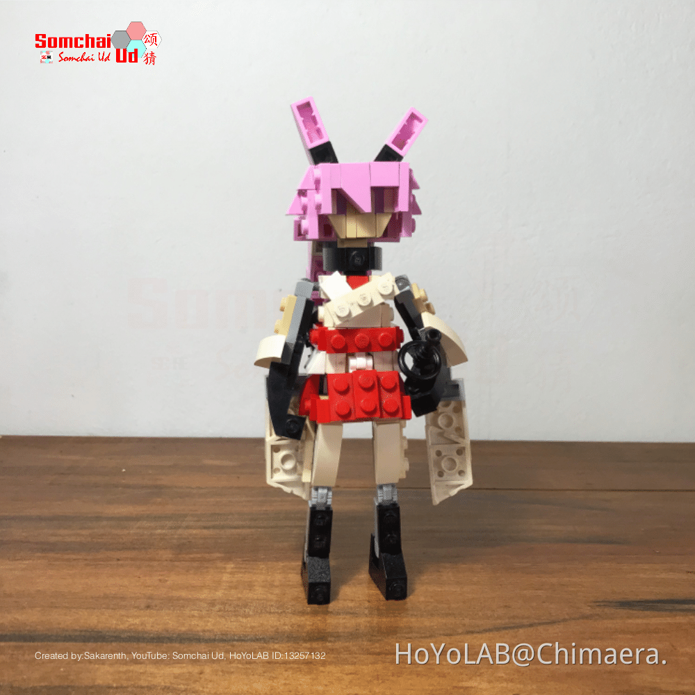 My LEGO Yae Sakura (Gyakushinn Miko) Figure MOC~ Honkai Impact 3rd ...