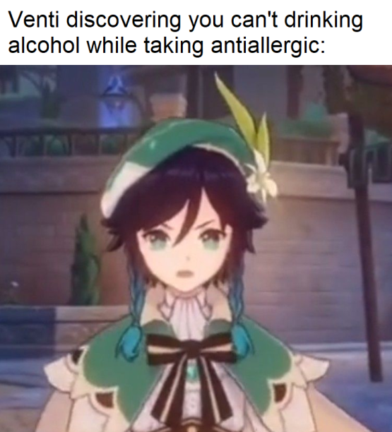 Venti cat allergy Genshin Impact | HoYoLAB