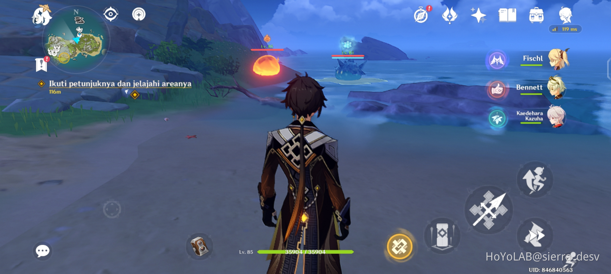 Pyro slime and Cryo slime Genshin Impact | HoYoLAB