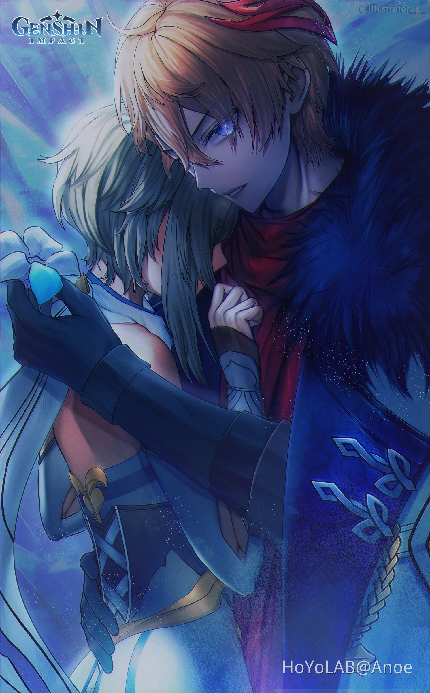 Childe and Lumine fanart :) Genshin Impact | HoYoLAB