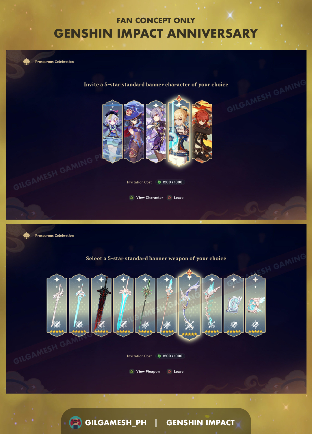 Genshin Impact Anniversary 2022 Concept Rewards Genshin Impact | HoYoLAB