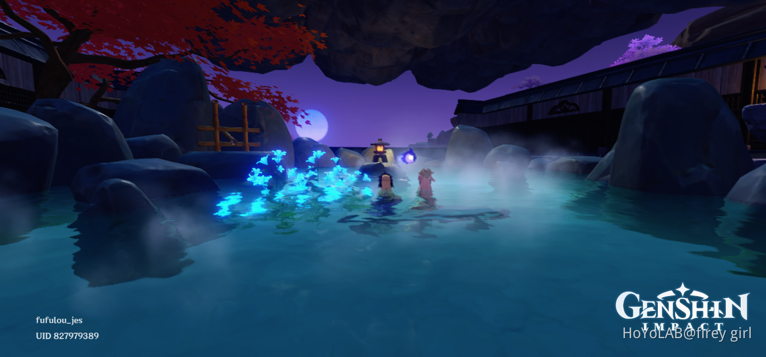 hot spring break together~ take care out there guys! Genshin Impact ...