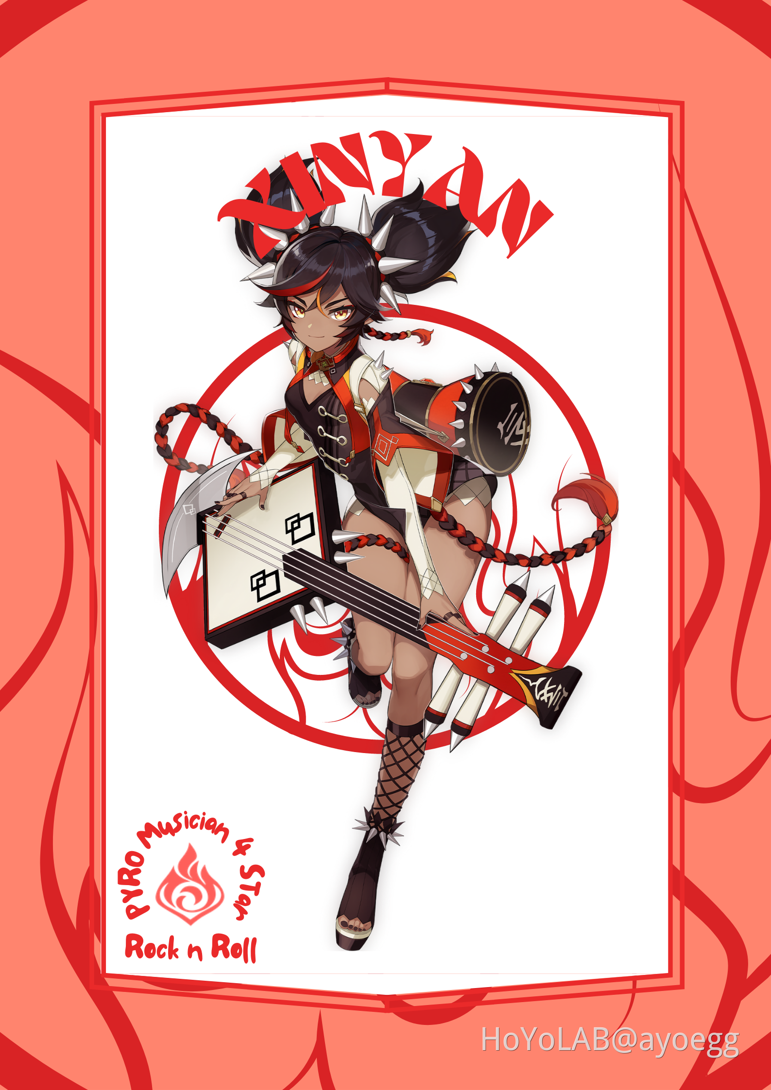 Xinyan Poster Genshin Impact | HoYoLAB