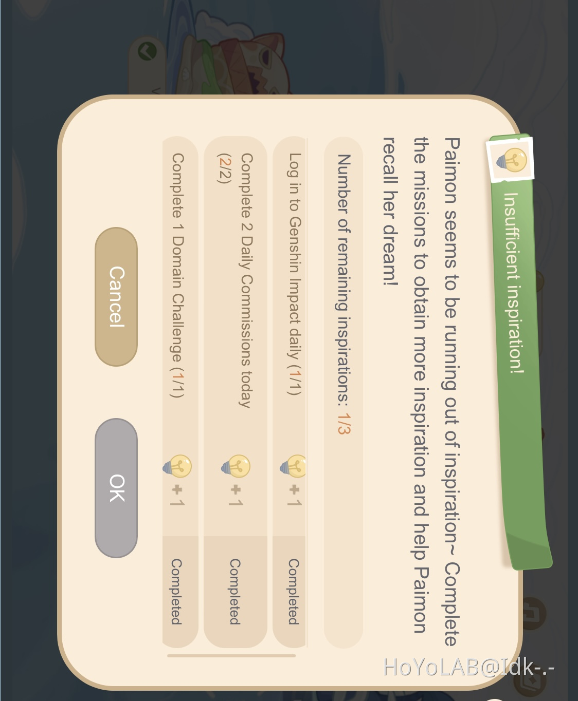 Web event Genshin Impact | HoYoLAB