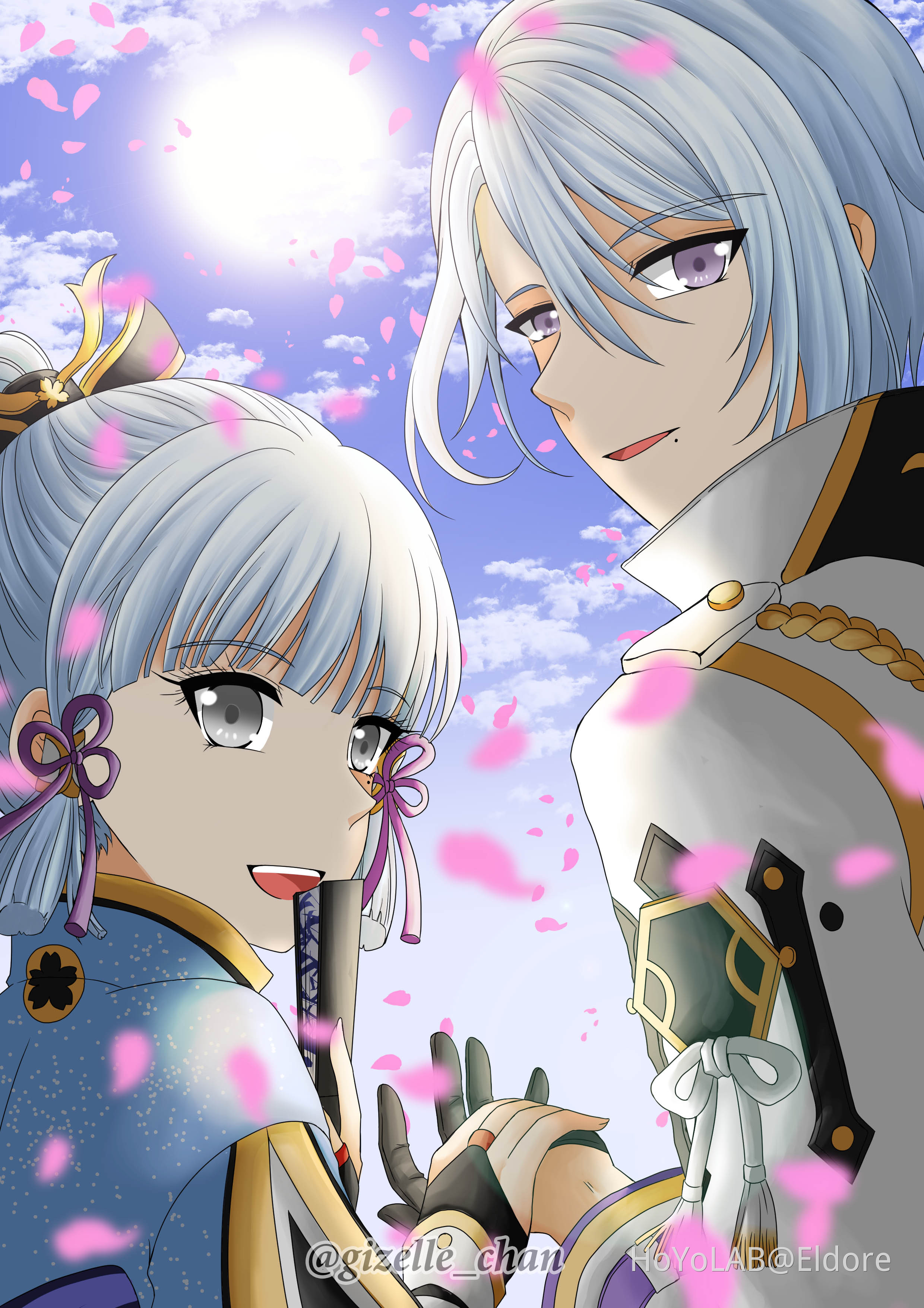 Kamisato siblings Genshin Impact | HoYoLAB