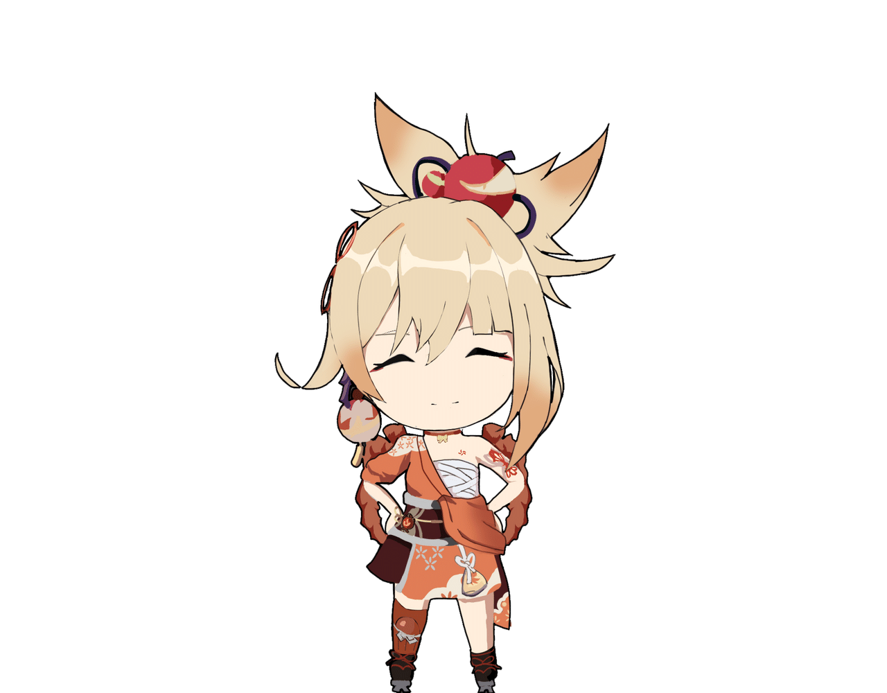 yoimiya sticker :)) Genshin Impact | HoYoLAB