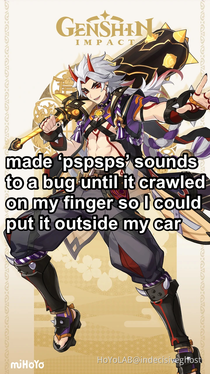 Genshin Characters as Things I’ve Done Genshin Impact | HoYoLAB