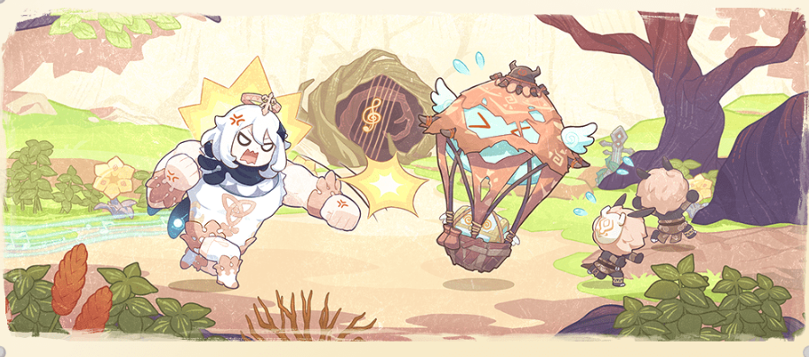 MUSCULAR PAIMON!!!! XD Genshin Impact | HoYoLAB