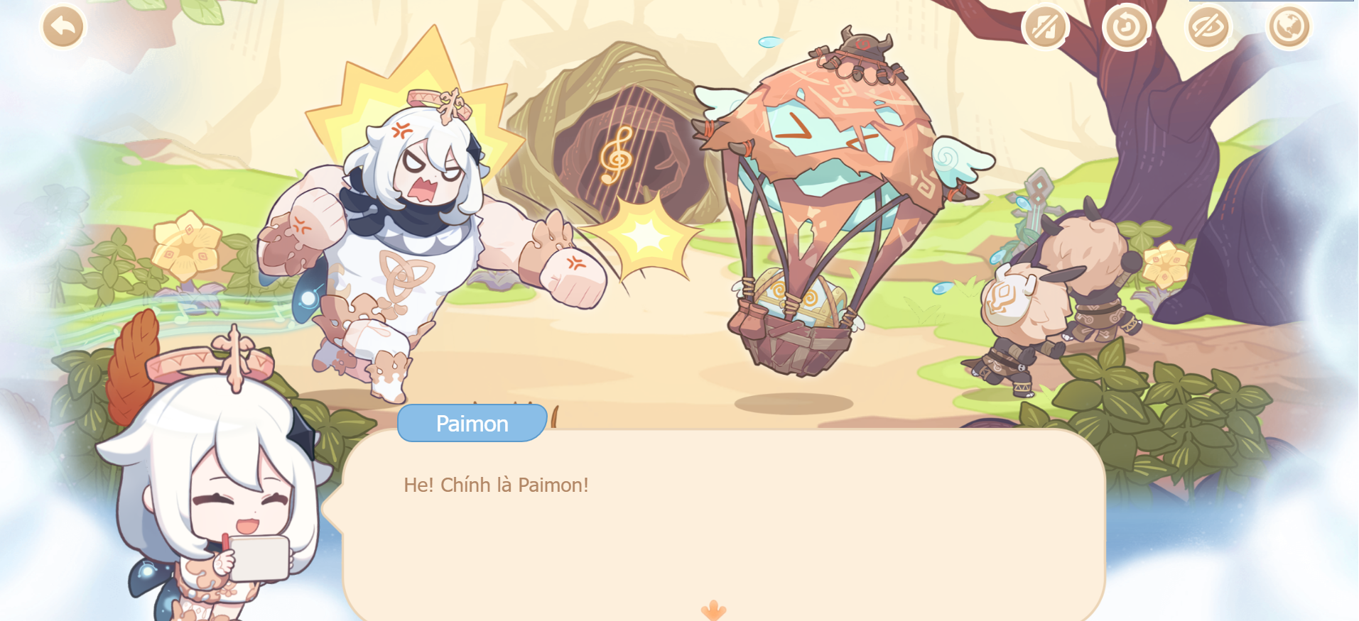 Paimon hệ chiến Genshin Impact | HoYoLAB