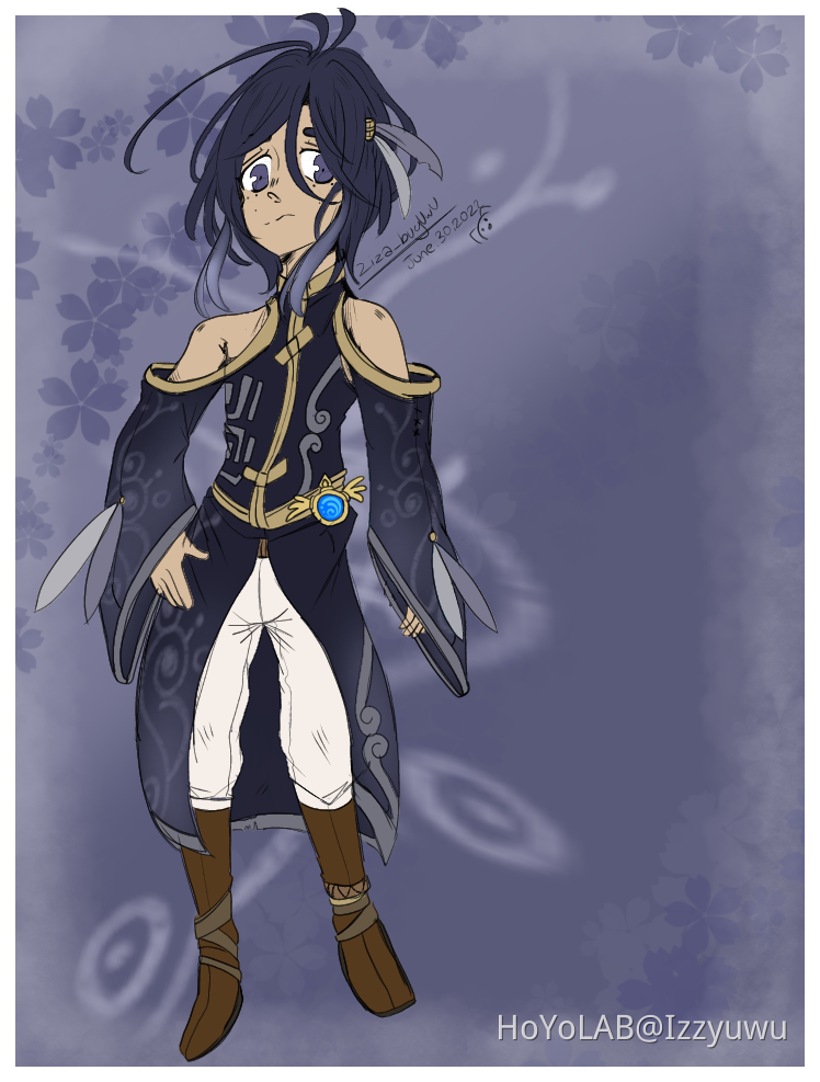 Qing yuan[GI oc][ibispaint] Genshin Impact | HoYoLAB