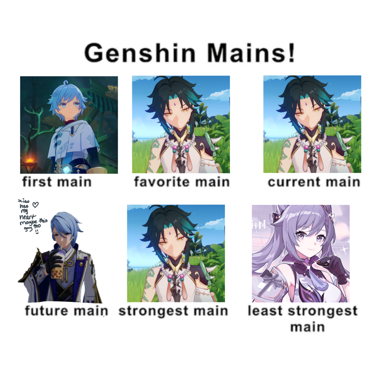 Genshin mains Genshin Impact | HoYoLAB