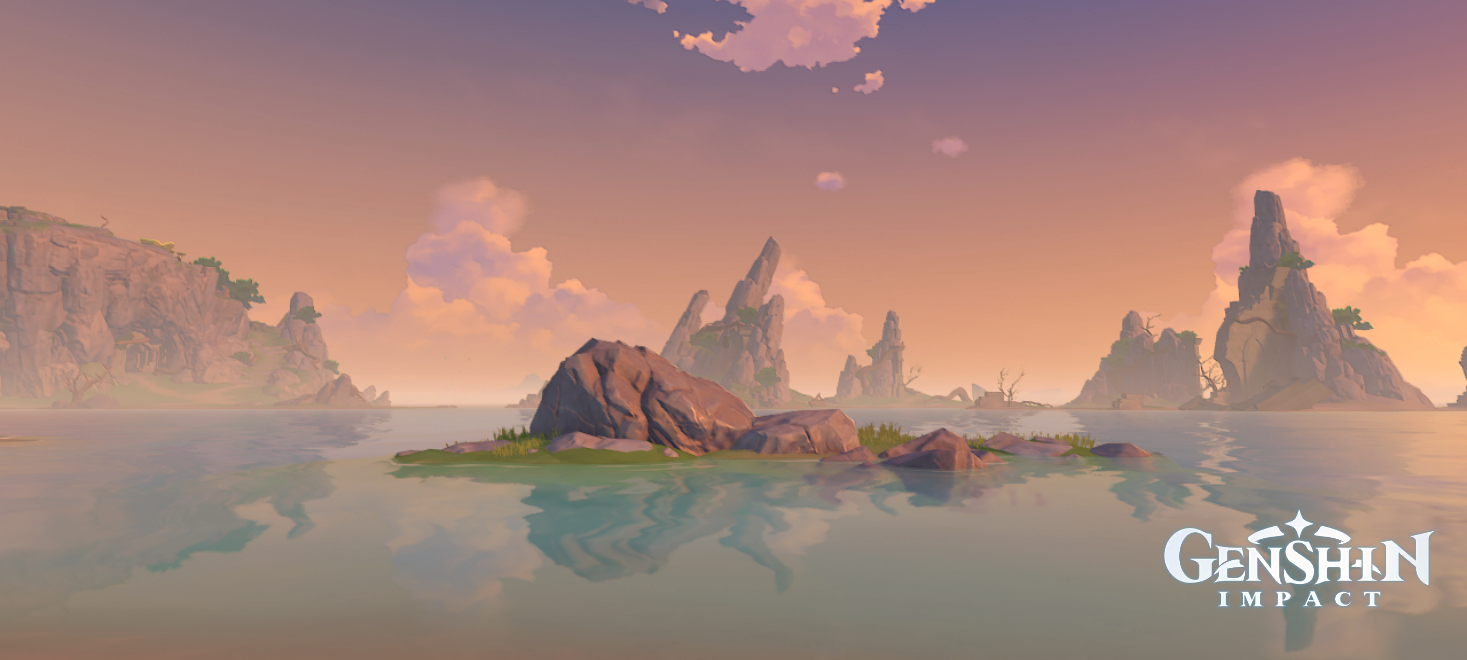 teyvat landscapes: gunyu stone forest Genshin Impact | HoYoLAB