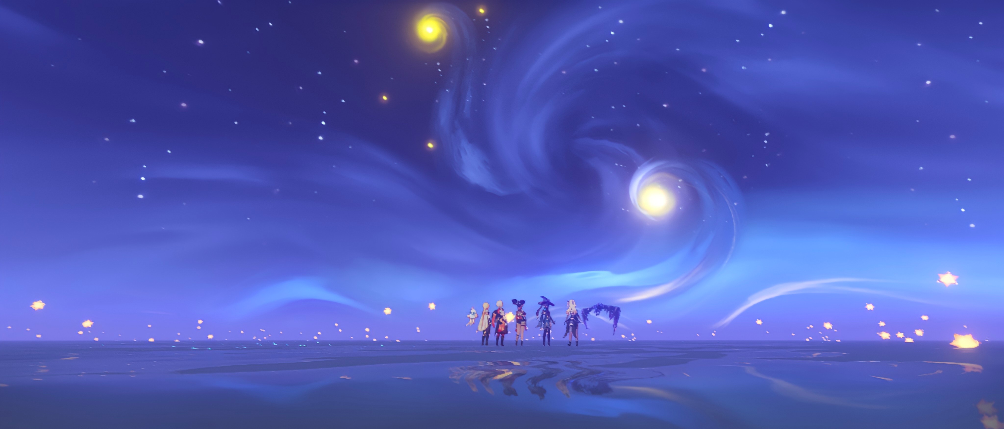 Starry Night Genshin Impact | HoYoLAB