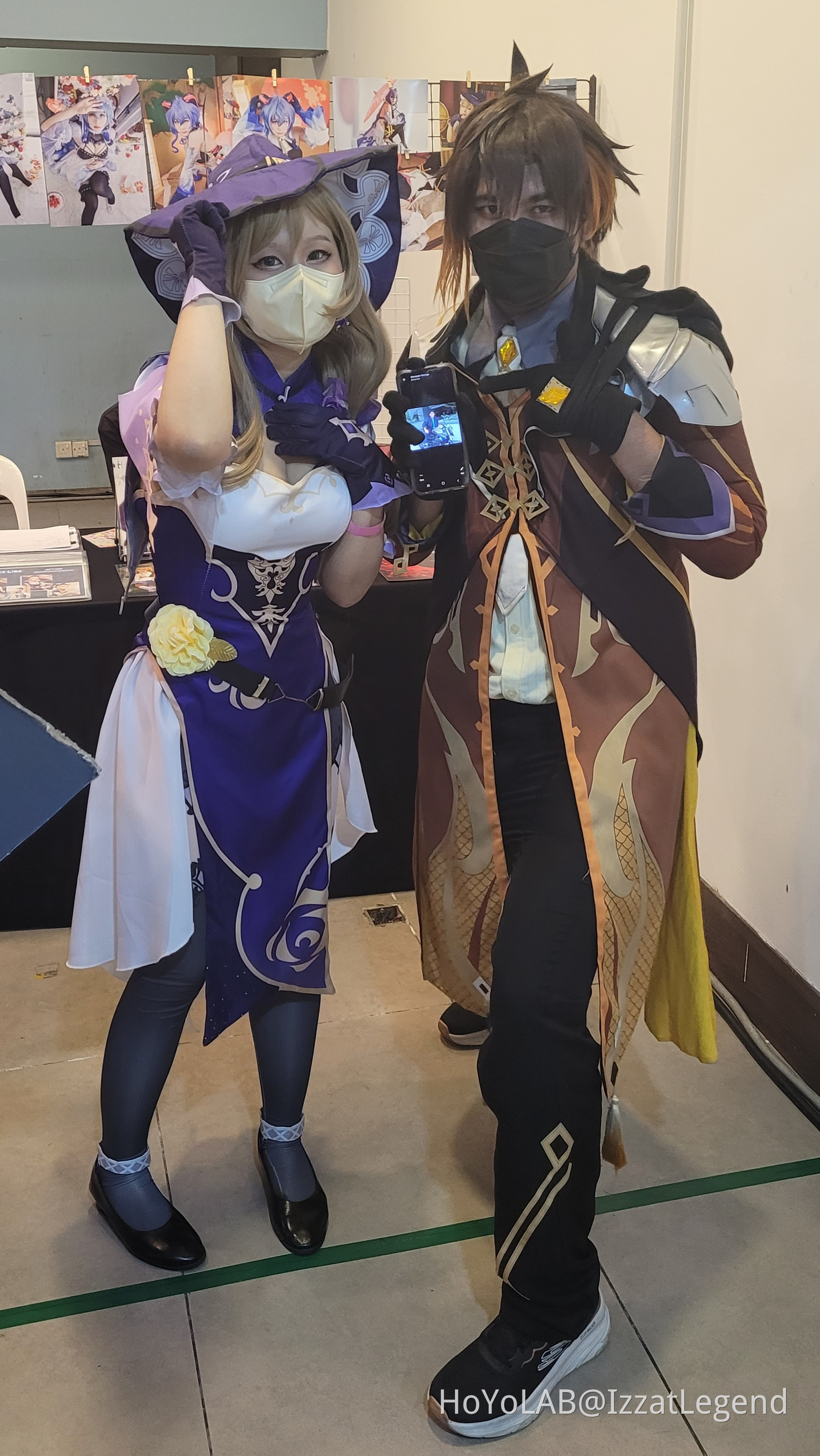 Zhongli felt blessed meeting Itto, Lisa, Klee and Sayu | HoYoLAB