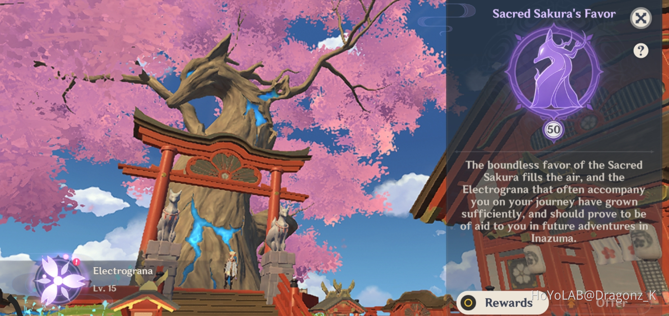 Maxed Sacred Sakura!!!! | Genshin Impact | HoYoLAB